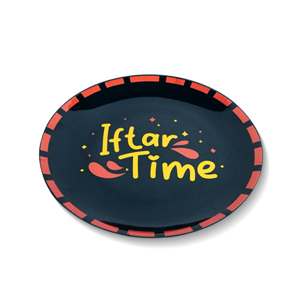Kids Iftar Time Dinning Plate Red & Yellow – Patex Studios