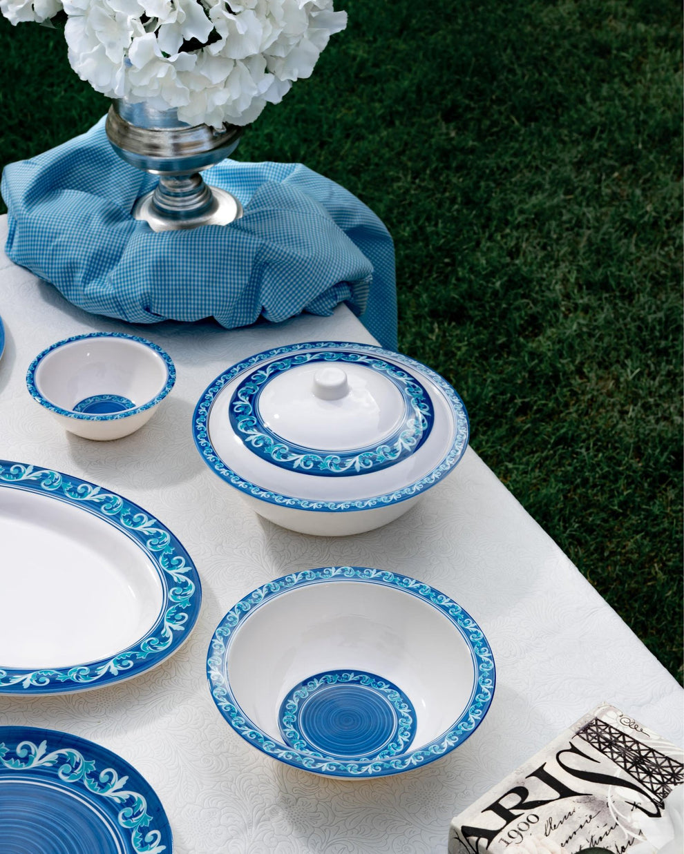 Azure Bliss Dinner Set – Patex Studios